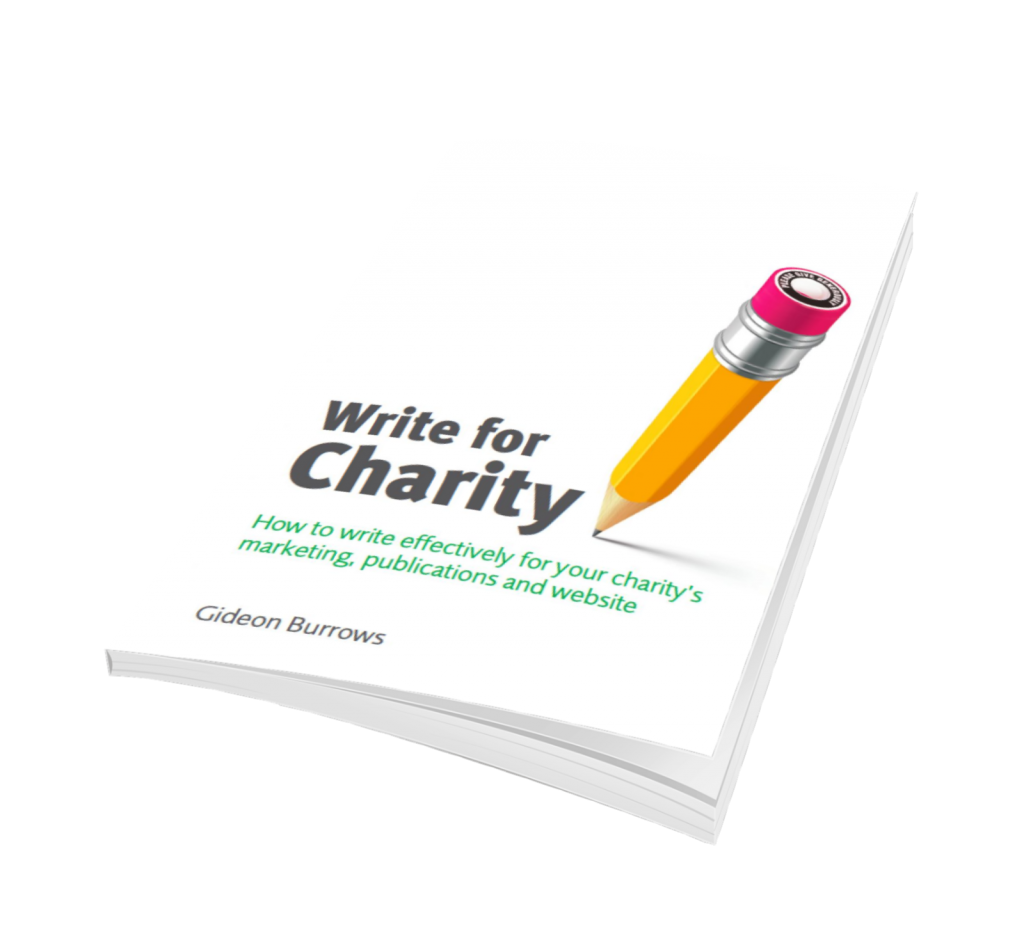 Write for Charity – Gideon Burrows